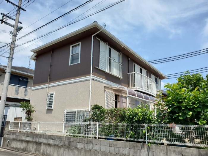 F様邸 【外壁色】 1階：日塗工番号17-40D 2階：日塗工番号19-70D | 和歌山市で古民家・住宅リノベーションや浴室リフォームは住まいのリフォーム美空間